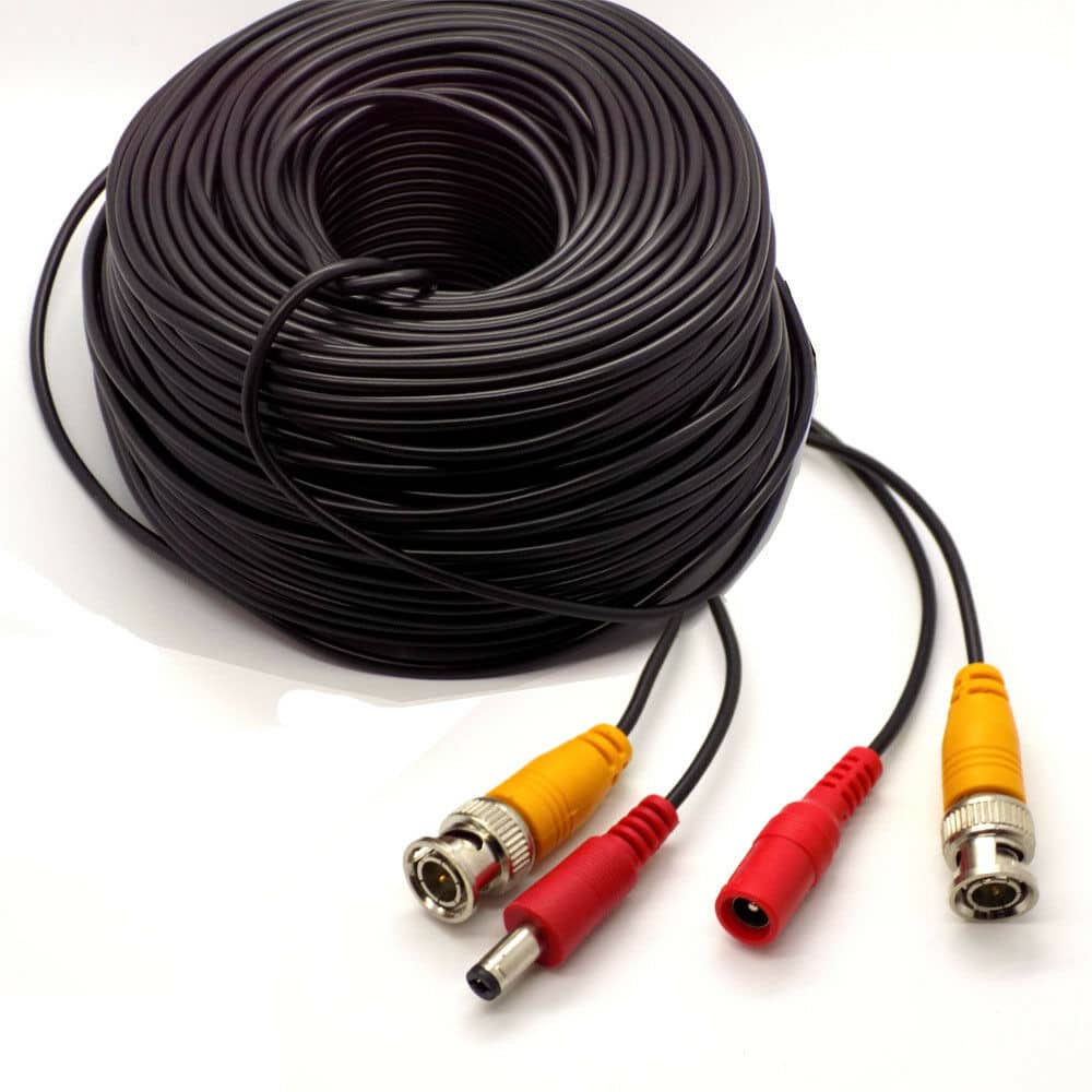 5-30M BNC Video DC Power Supply Extension Cable Lead For CCTV Security ...